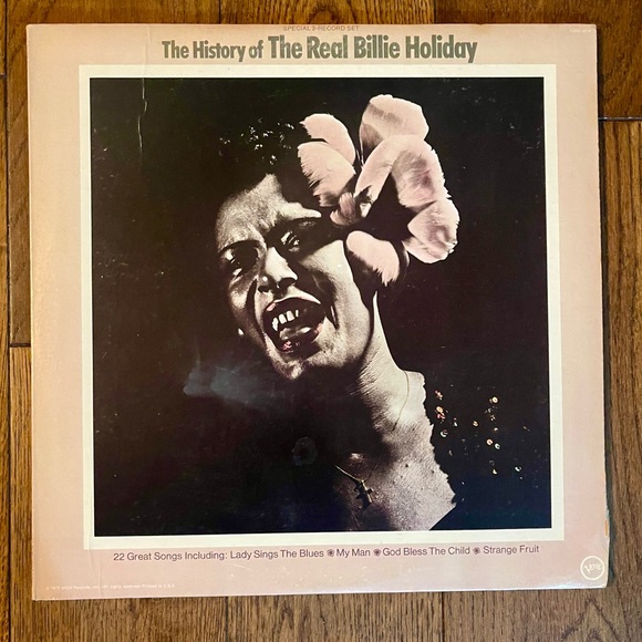 Media | History Of The Real Billie Holiday Record Album Double 2 Lp ...